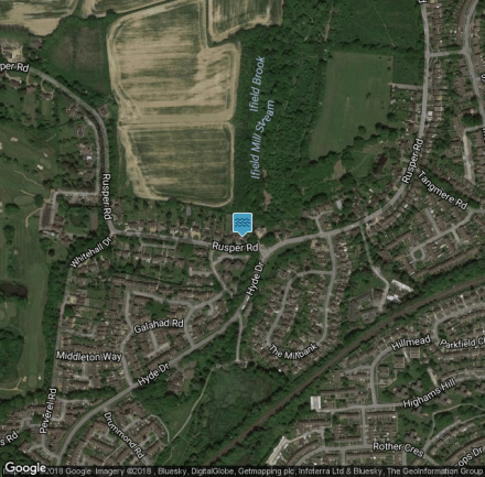 Ifield Brook level at Ifield :: River Levels UK 💧